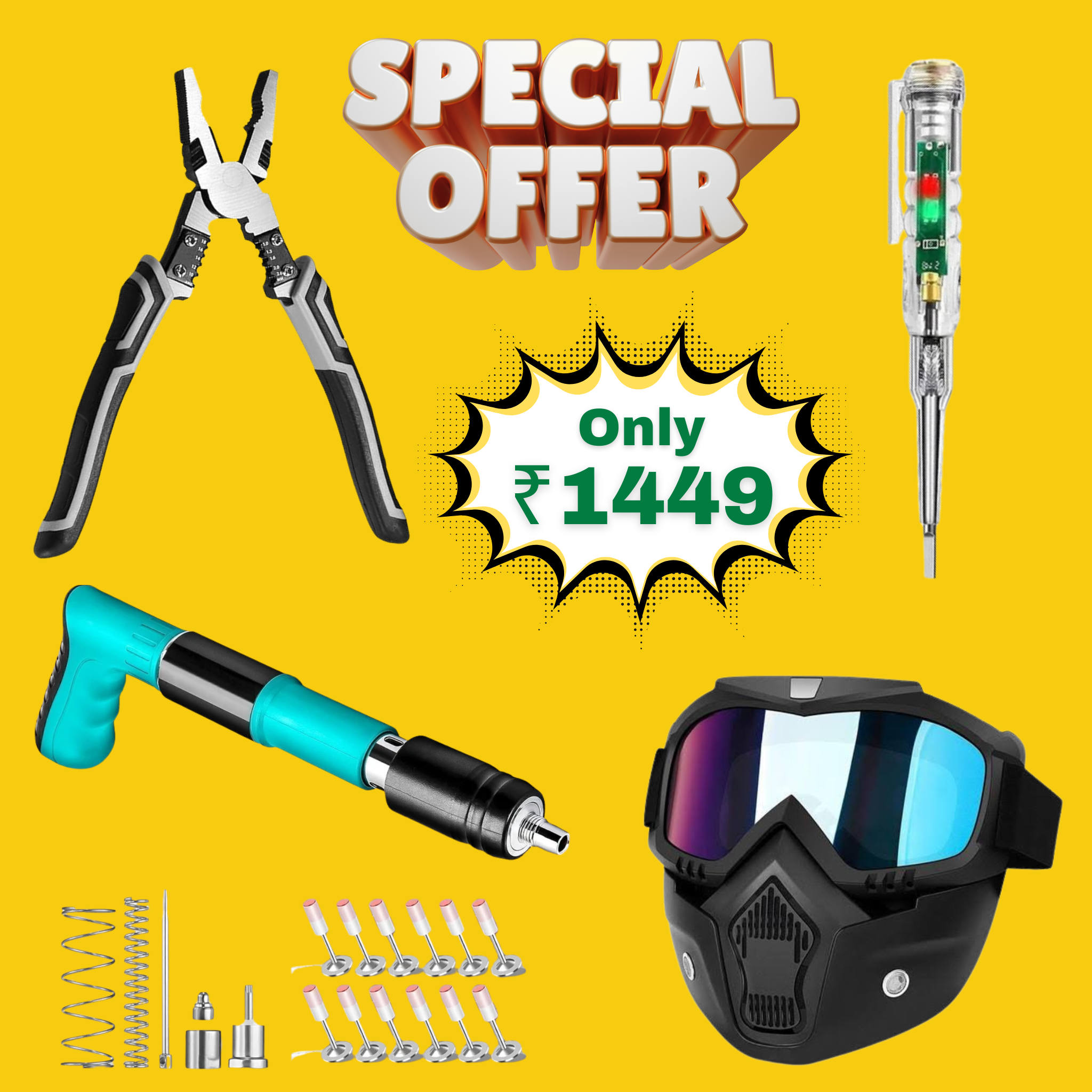 COMBO Tools – Electrician Moleram